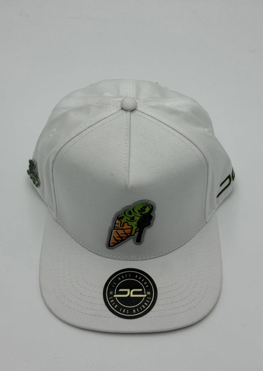 GORRA JC HATS - ICE CREAM WHITE – THE KING MODA CAPS