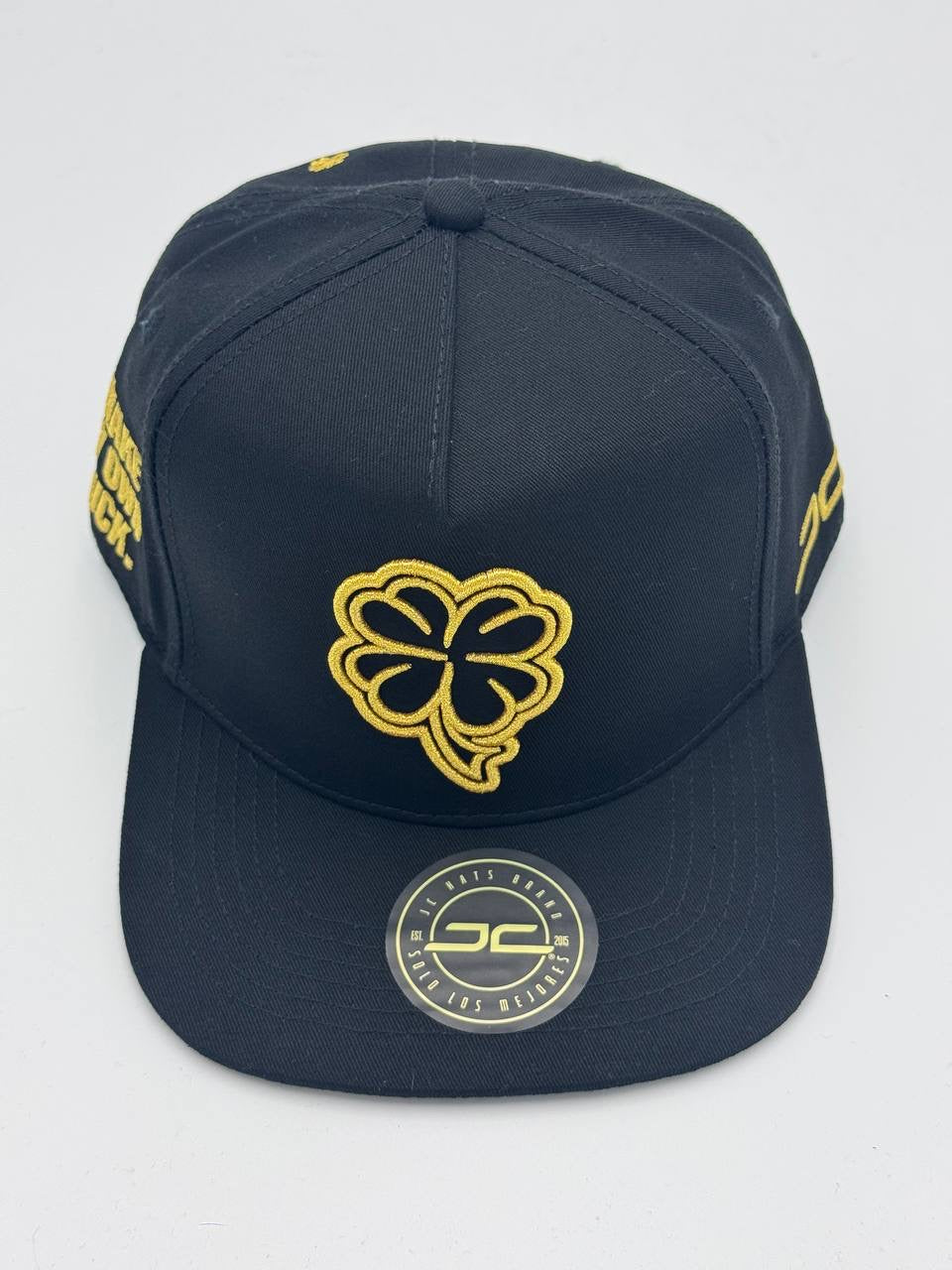 GORRA JC HATS - TRÉBOL BLACK/GOLD – THE KING MODA CAPS