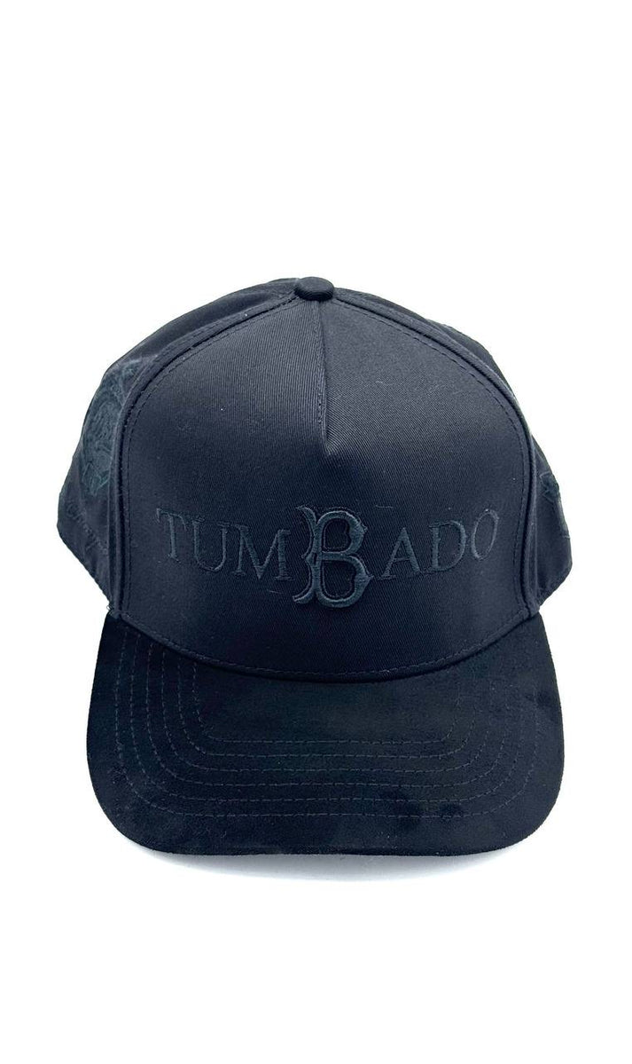 GORRA EL TIROS CAPS - TUMBADO ALL BLACK – THE KING MODA CAPS